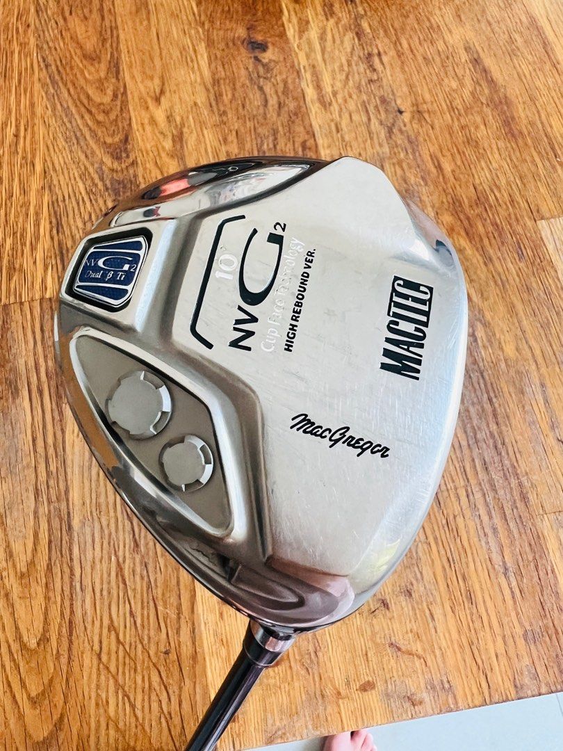 MacGregor Mactec NVG2 driver 10 degrees, Sports Equipment, Sports ...