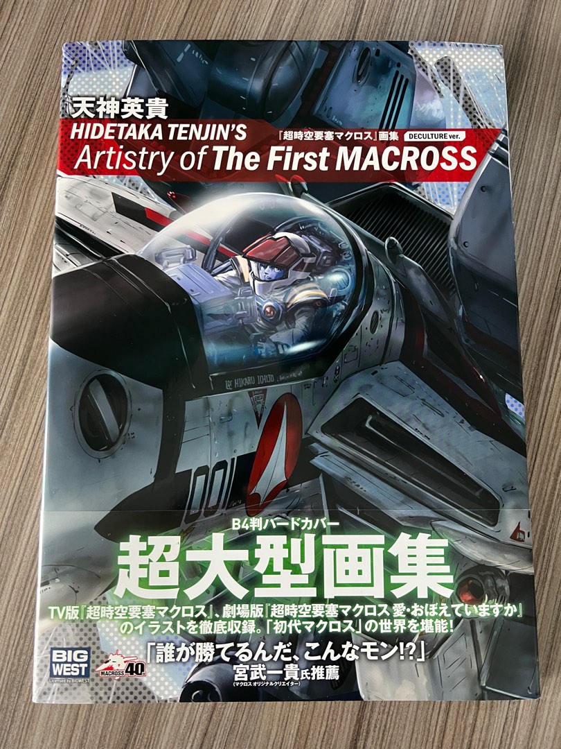 Macross limited edition artbook, Hobbies & Toys, Toys & Games on Carousell