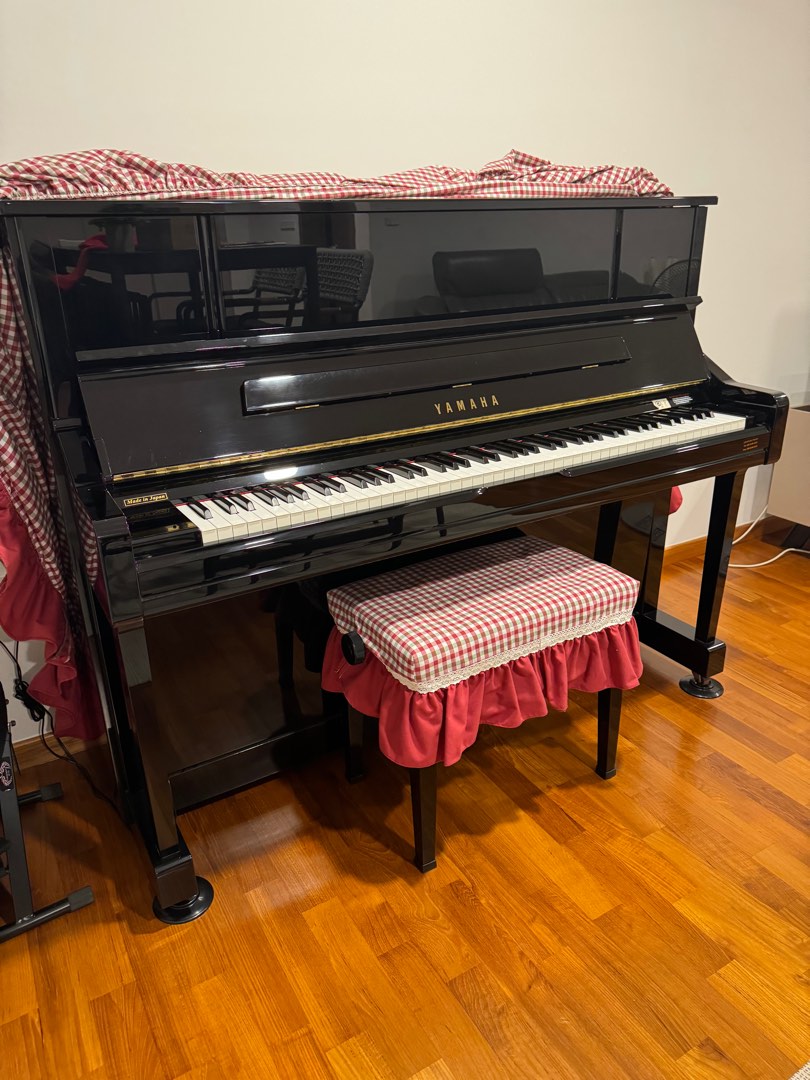 Made in Japan Yamaha YU10 upright piano, Hobbies & Toys, Music & Media, Musical Instruments on ...