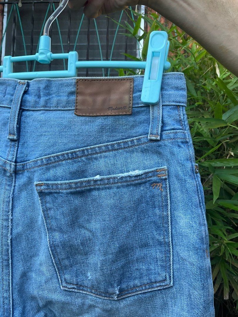 Madewell Frayed Denim Jorts - MADEWELL ‘ the dad Jean’ jorts - waist ...