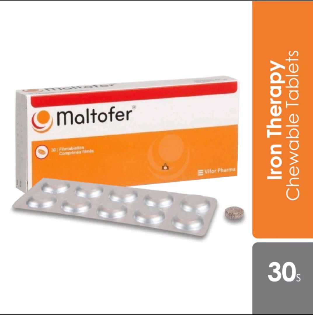 Maltofer Iron Hydroxide Polymaltose complex 100mg (30 Film-coated ...