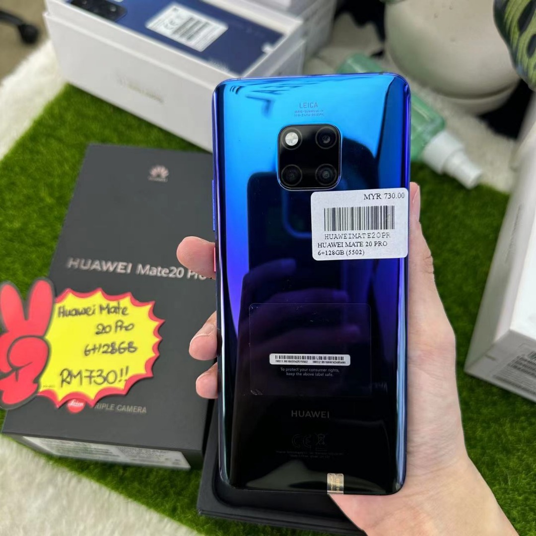 Mate 20 Pro Midnight Blue 128GB, Mobile Phones & Gadgets, Mobile Phones ...