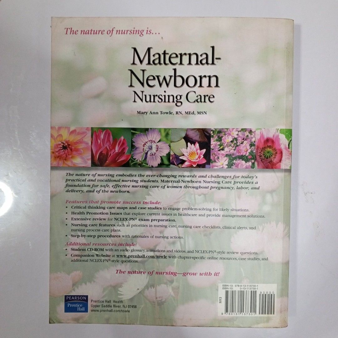 Maternal-Newborn Nursing Care (Towle), Hobbies & Toys, Books ...
