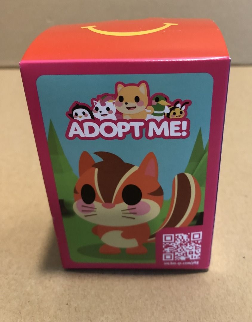 MCDONALDS Adopt Me! Chipmunk, Hobbies & Toys, Toys & Games on Carousell
