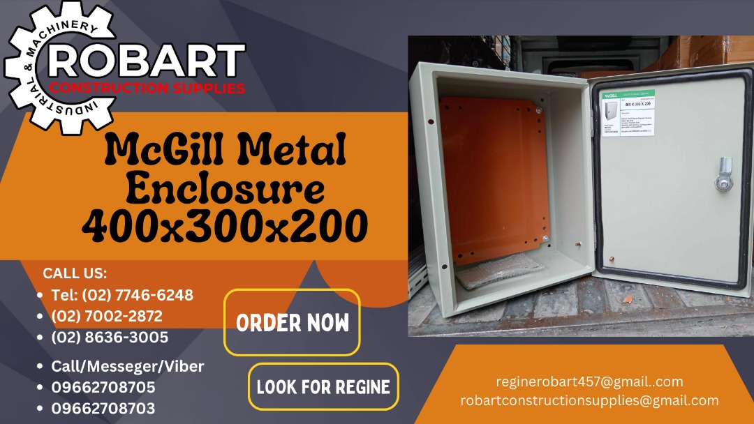 McGill Metal Enclosure 400x300x200, Commercial & Industrial ...