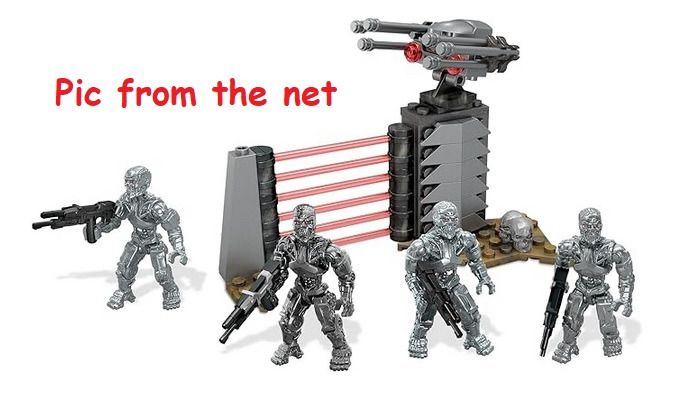 Mega Bloks Terminator Genisys T-800 Pack, Hobbies & Toys, Toys & Games ...