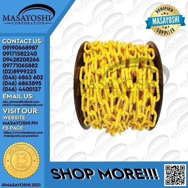 Meisons plastic chain 8mm x 30meters color yellow | Chains, Commercial ...