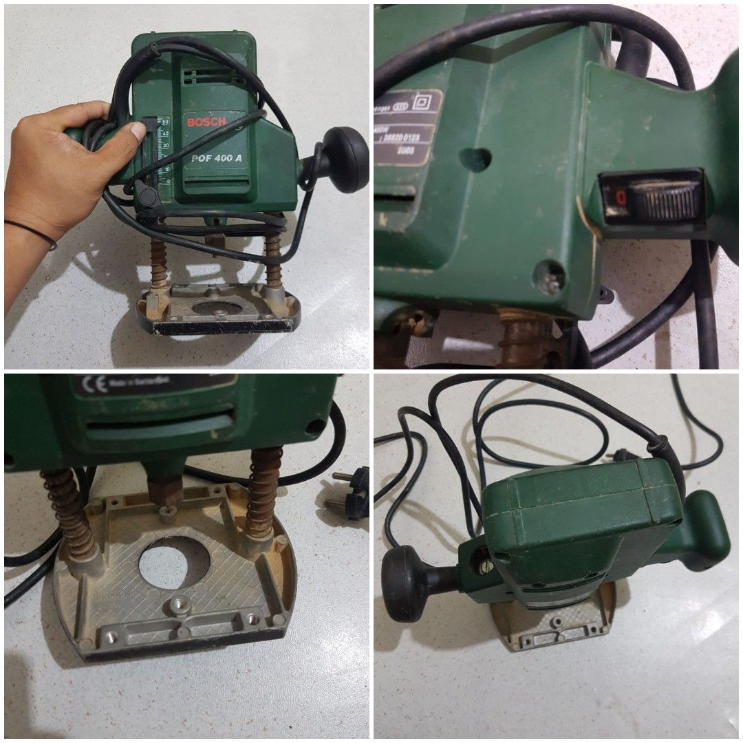 Mesin Router Profil Original Bosch masih buatan Swiss, Elektronik ...