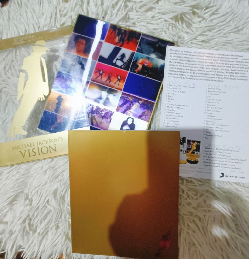 MICHAEL JACKSON 's VISION DVD, Hobbies & Toys, Music & Media, CDs ...