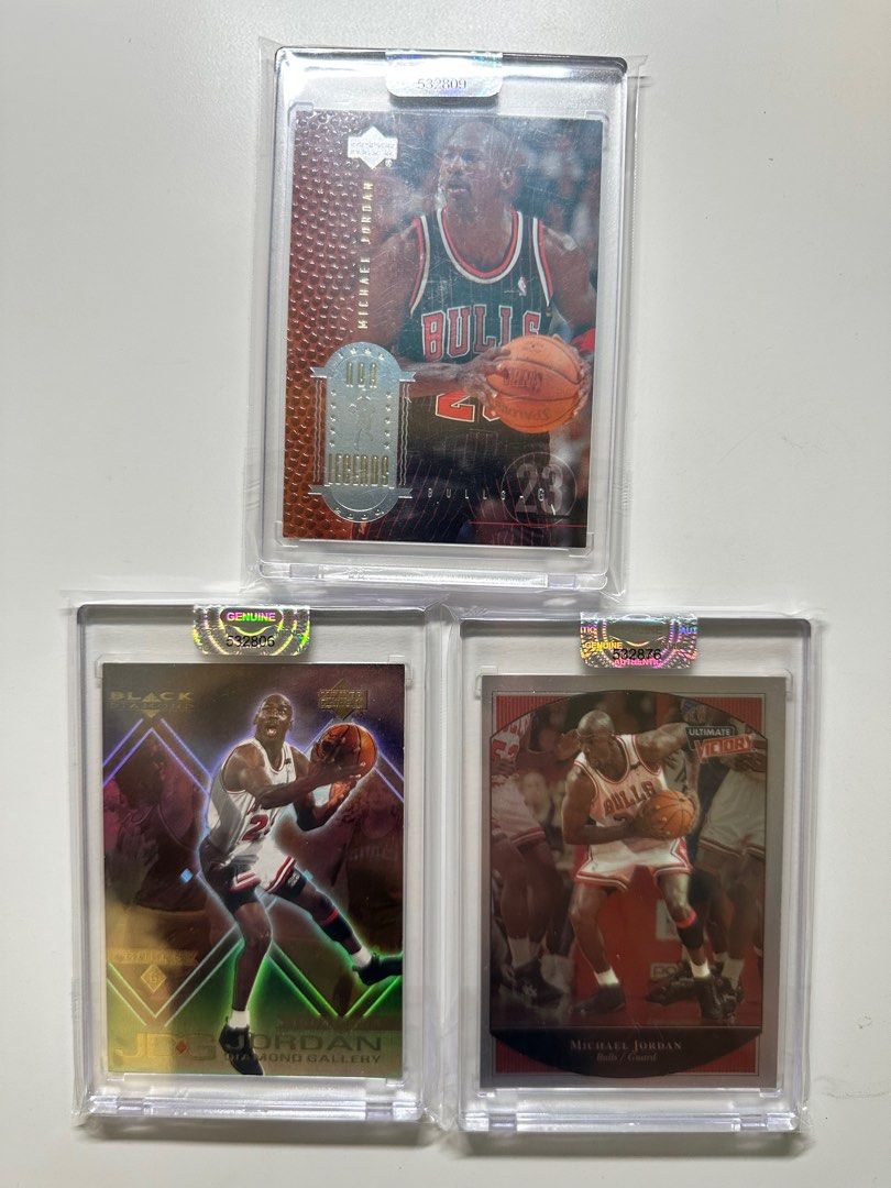 Michael Jordan Vintage Cards NBA Basketball Chicago Bulls LeBron Kobe ...