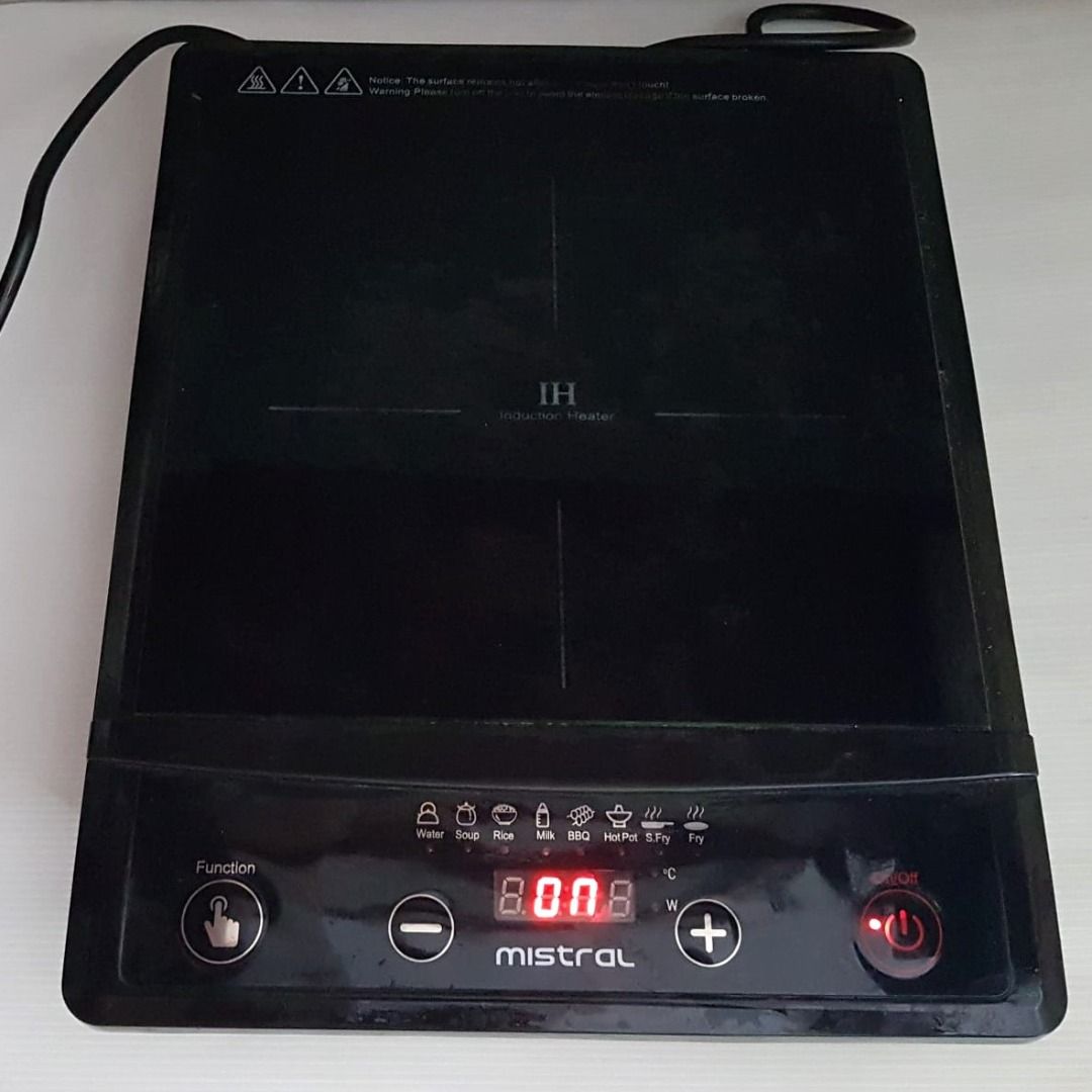 MISTRAL Induction Cooker, Mistral Model MIC2001, Hot Plate, Mobile ...