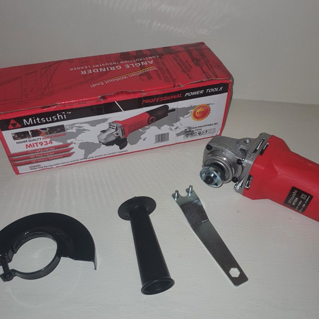 Mitsushi angle grinder, Commercial & Industrial, Construction Tools ...