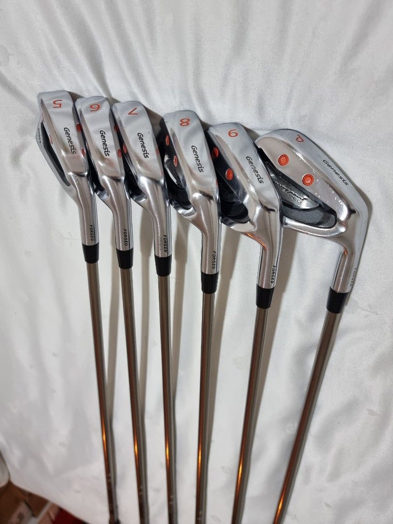 Rare Miura Giken Passing Point 9005G Genesis Irons, Sports Equipment ...