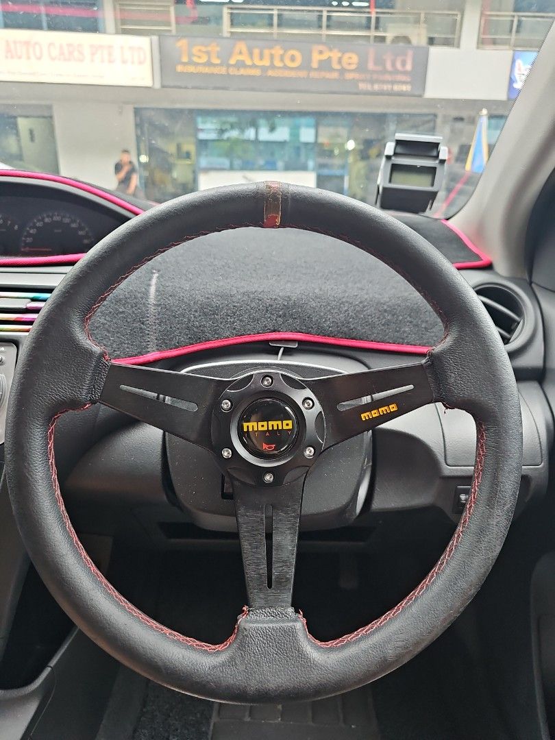 MOMO STEERING WITH BOSS KIT VIOS NCP92, Car Accessories, Accessories on ...