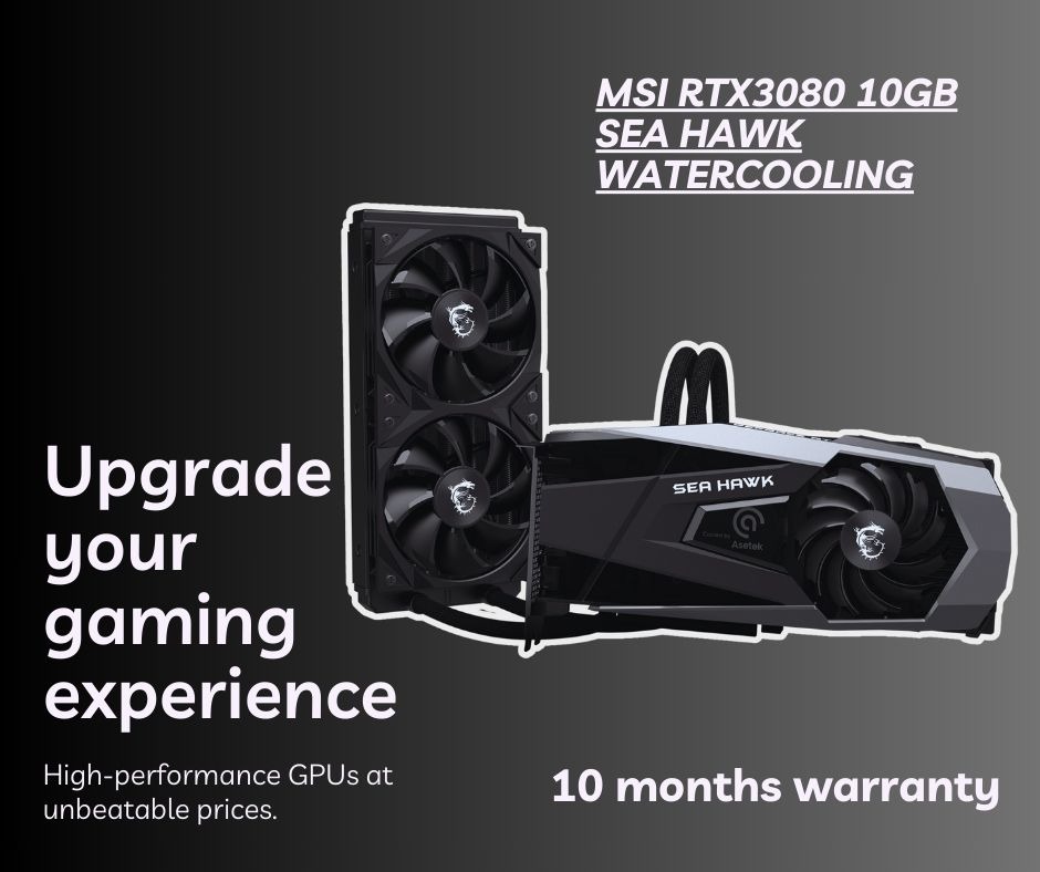 MSI RTX3080 10gb sea hawk watercooling, Computers & Tech, Parts ...