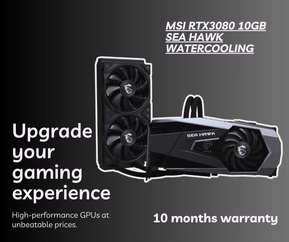 MSI RTX3080 10gb sea hawk watercooling, Computers & Tech, Parts ...