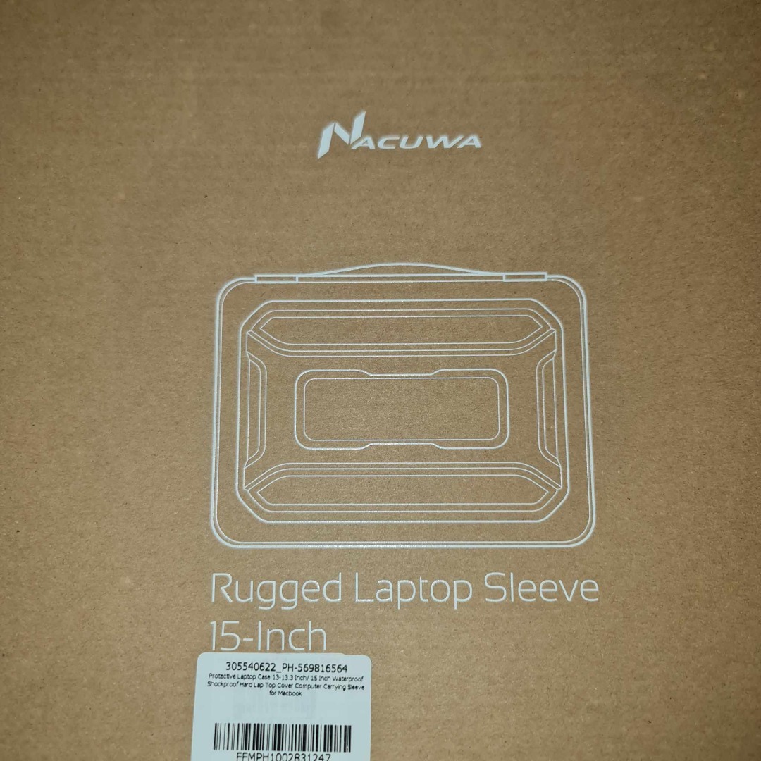 Nacuwa Laptop Sleeve Hahrd Shell, Computers & Tech, Parts & Accessories ...