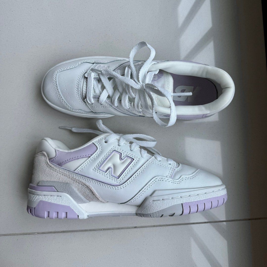 New Balance 550 purple, Women's Fashion, Footwear, Sneakers on Carousell