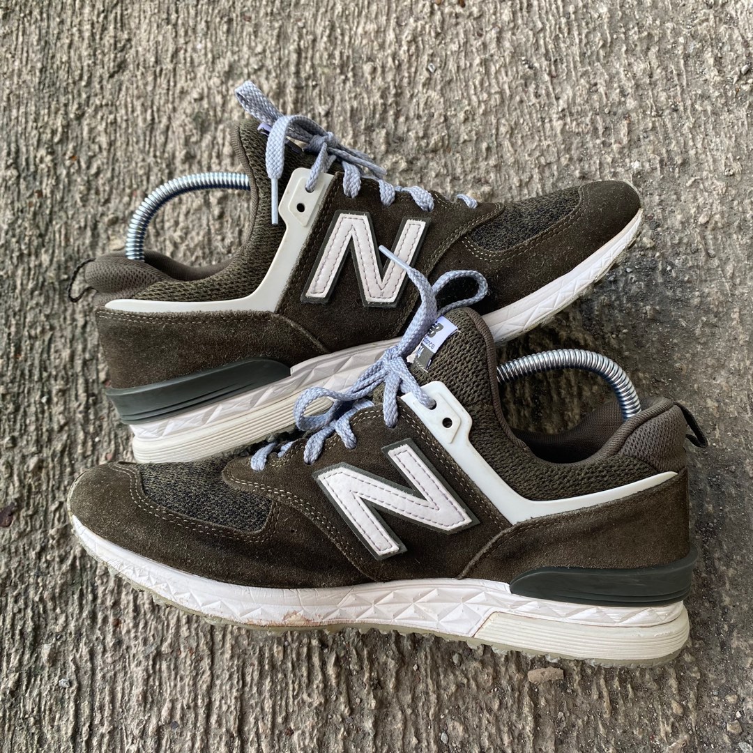 NEW BALANCE 574 ANKLE MOSS GREEN, Men's Fashion, Footwear, Sneakers on ...