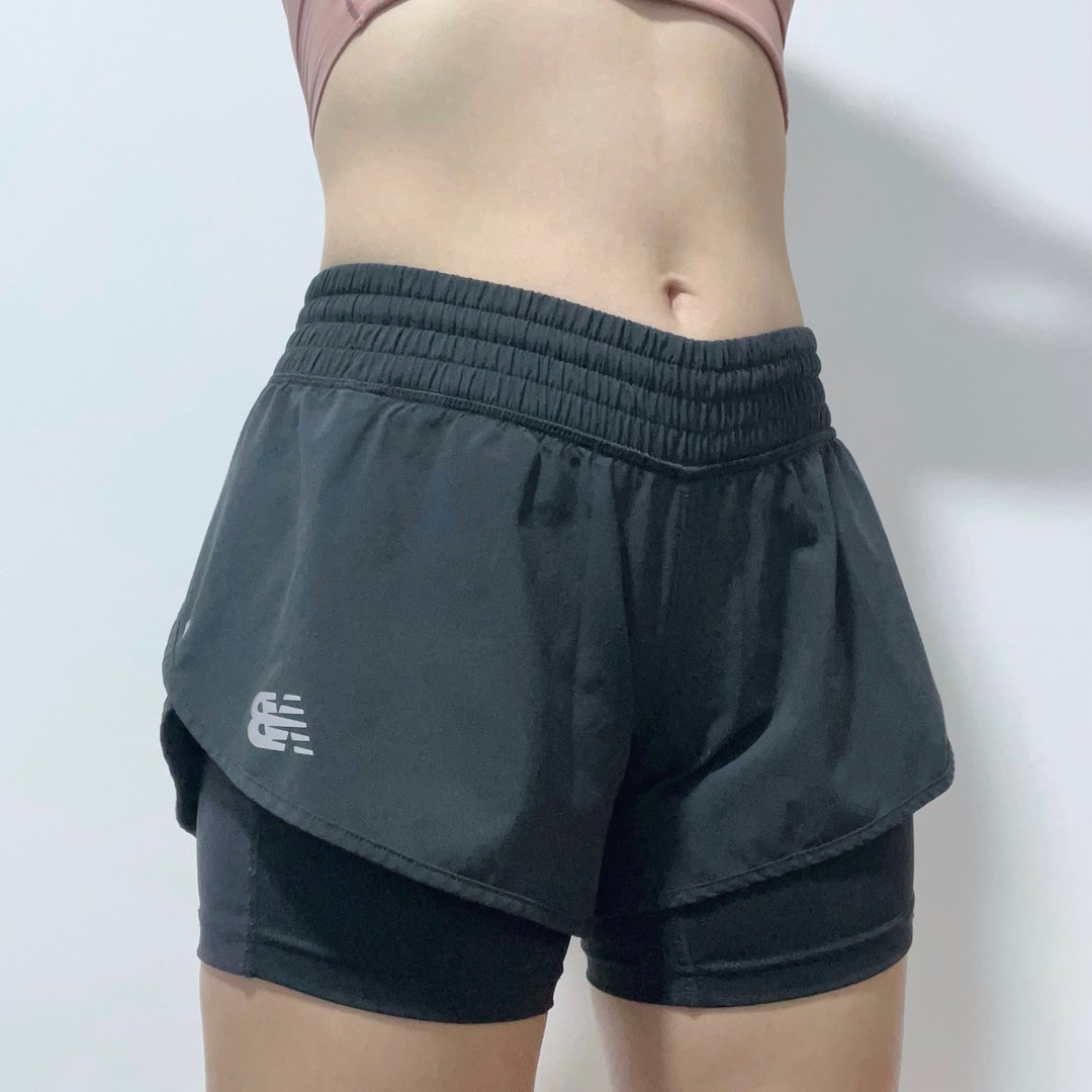 new balance running shorts with inner tights like nike adidas and fbt ...