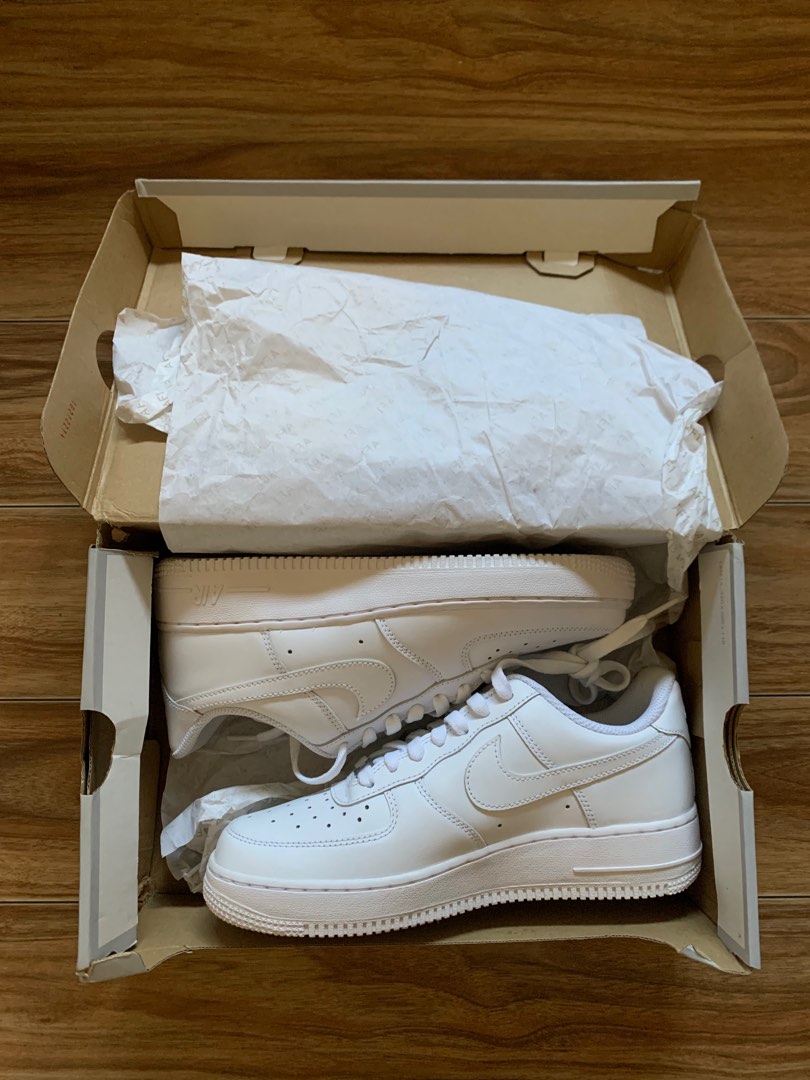 Nike Air Force 1 Triple White, Women's Fashion, Footwear, Sneakers on ...