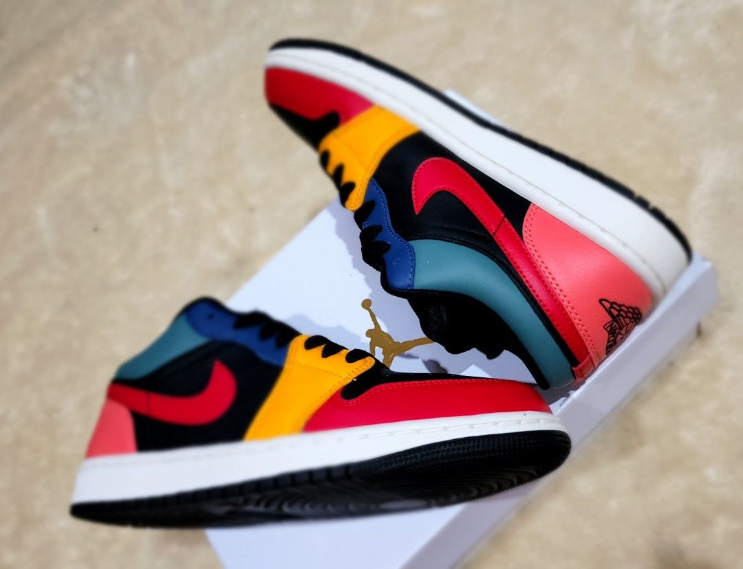 Nike Air Jordan Multi, Fesyen Pria, Sepatu , Sepatu Formal di Carousell