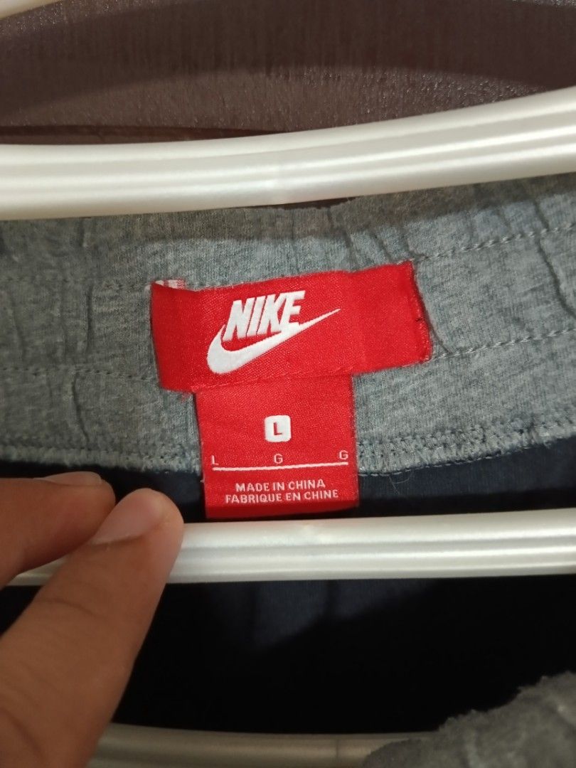 NIKE BOX LOGO JOGGER PANTS, Men's Fashion, Bottoms, Joggers on Carousell