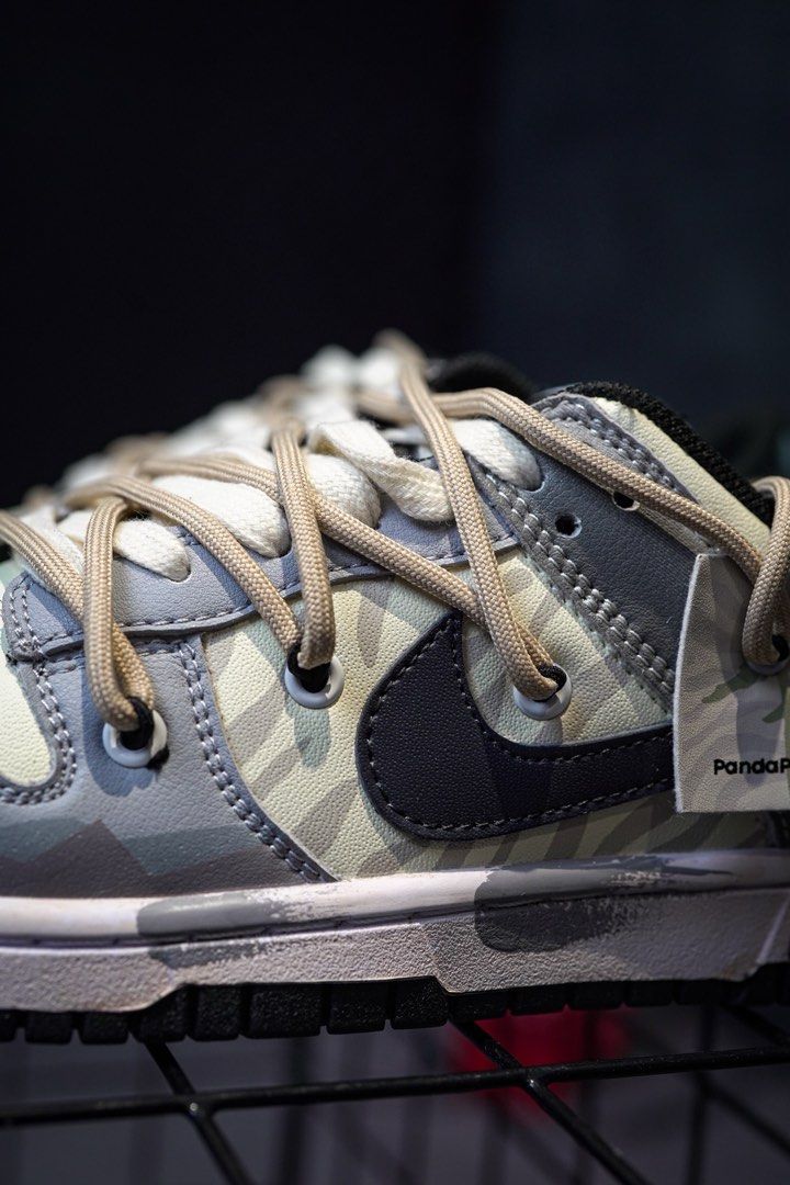 Nike Dunk Low Panda Prank, Men's Fashion, Footwear, Sneakers on Carousell
