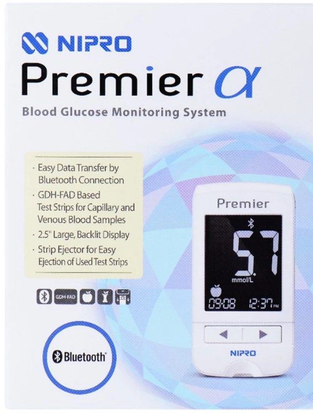 Nipro Premier blood Glucose Monitoring System, Health & Nutrition ...