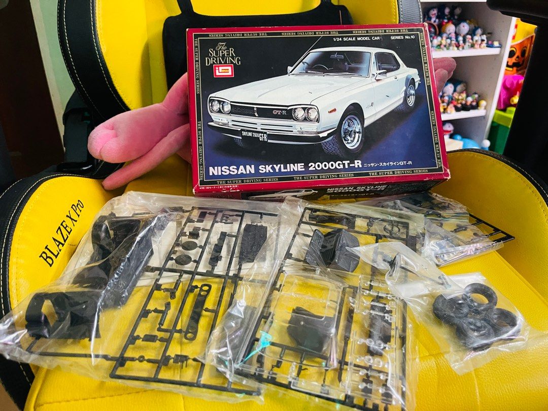 Nissan Skyline 20000gt-r 1/24 scale model kit, Hobbies & Toys, Toys ...