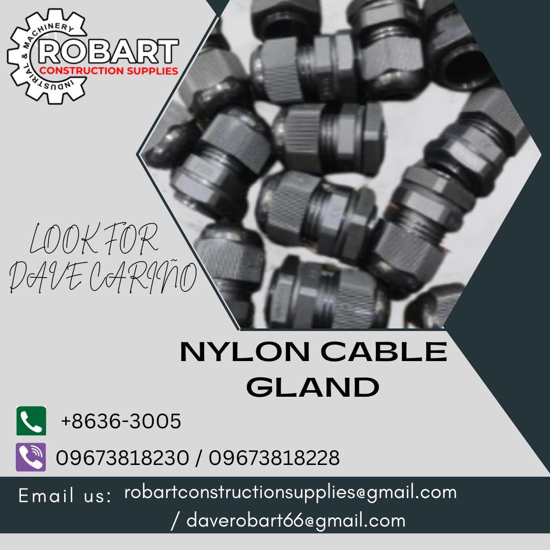 NYLON CABLE GLAND, Commercial & Industrial, Construction Tools ...