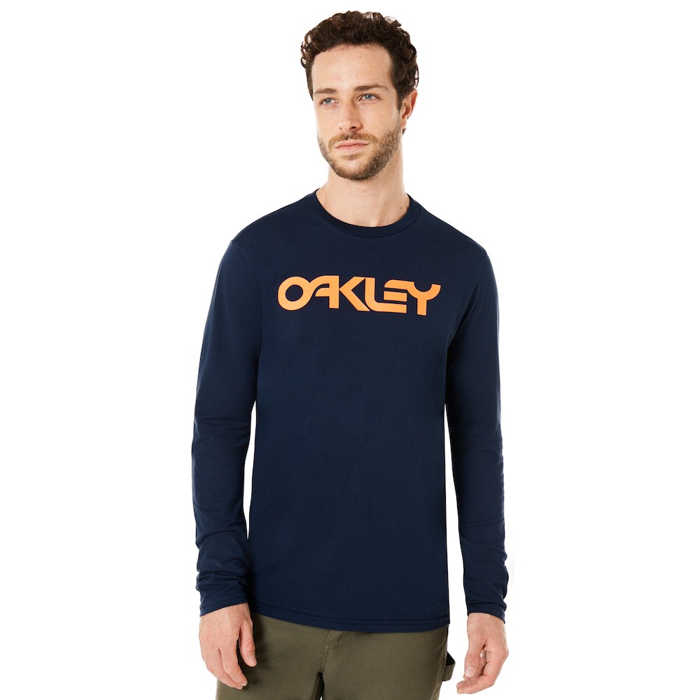 OAKLEY MARK II L/S TEE (FATHOM), Men's Fashion, Activewear on Carousell