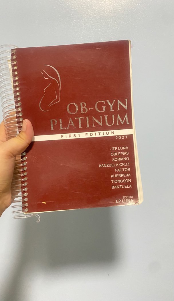 OB- GYN PLATINUM 1st edition, Hobbies & Toys, Books & Magazines, Textbooks on Carousell