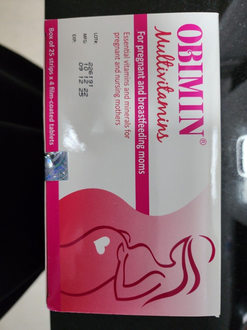 Obimin multivitamin, Health & Nutrition, Health Supplements, Vitamins ...