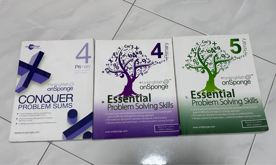 Onsponge Essential Problem Solving Skills 3books Together Hobbies And Toys Books And Magazines