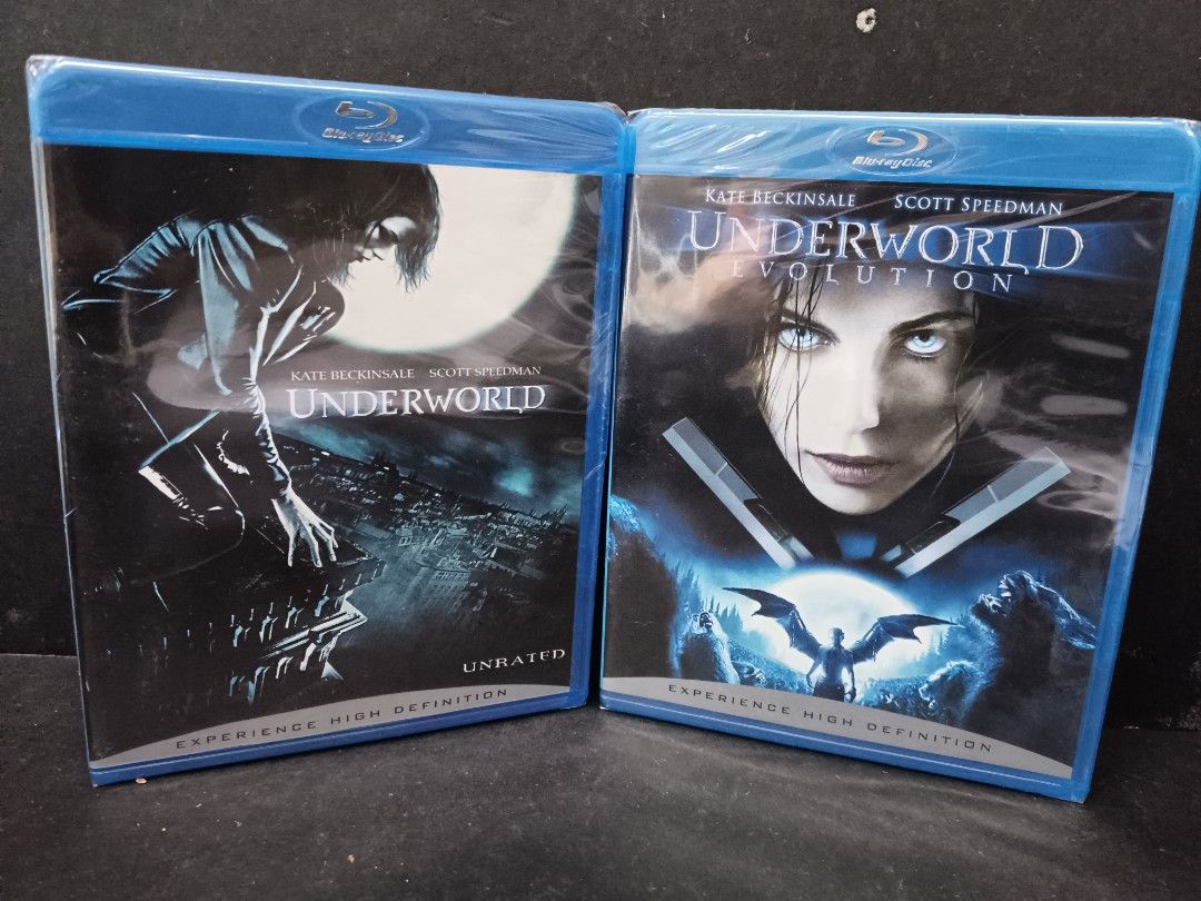 Original Blu-ray Disc: UNDERWORLD & EVOLUTION - kate Beckinsale & Scott ...