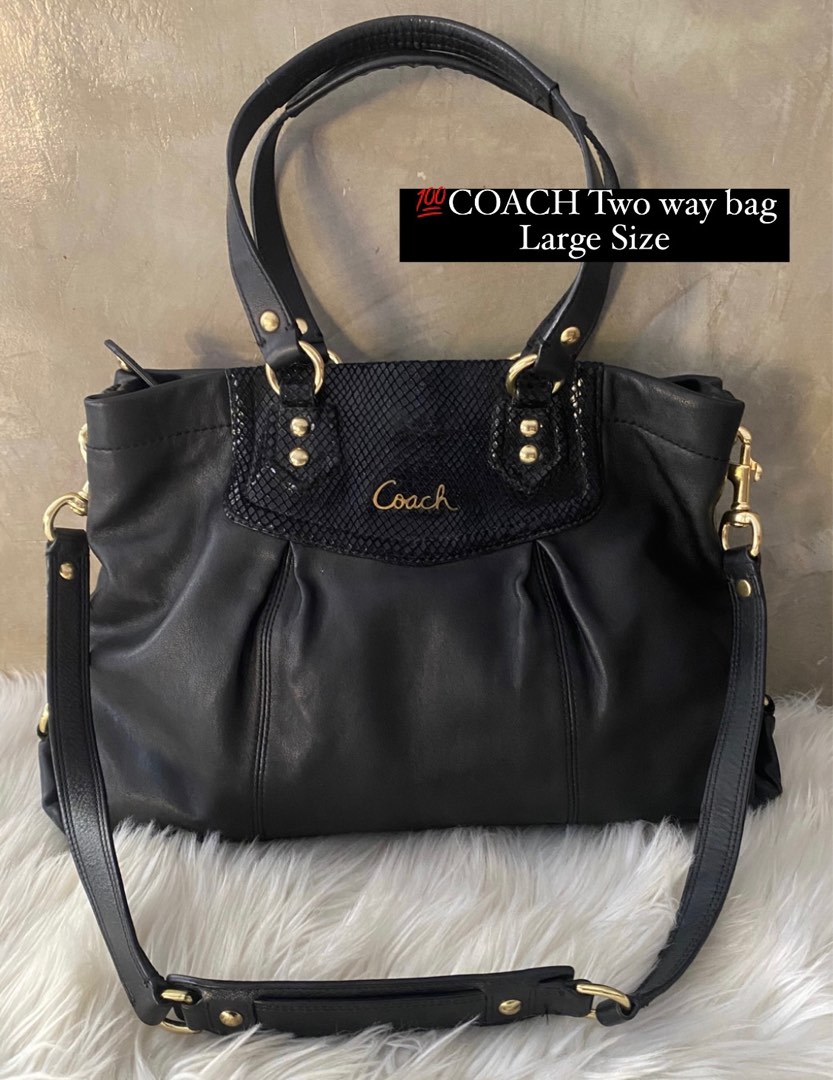 Original Coach two way bag, Women's Fashion, Bags & Wallets, Shoulder ...