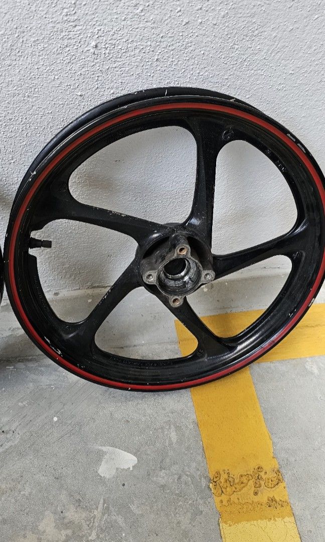Original Sport Rim Nouvo LC, Motorbikes on Carousell