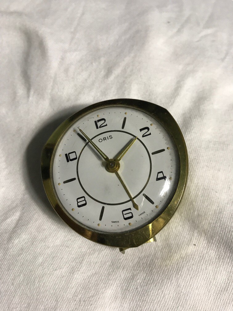 ORIS alarm clock manual winding swiss made, Luxury, Watches on Carousell