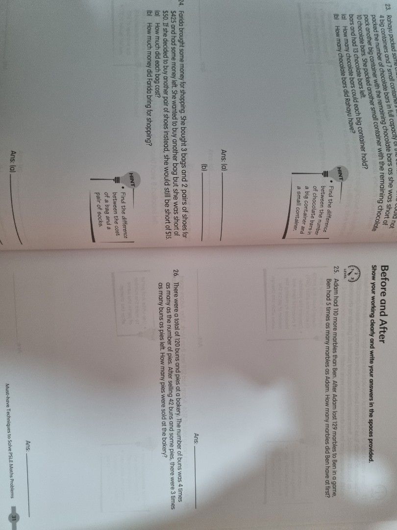 P6 Must Have Technique to solve PSLE Maths Problems & PSLE Science ...