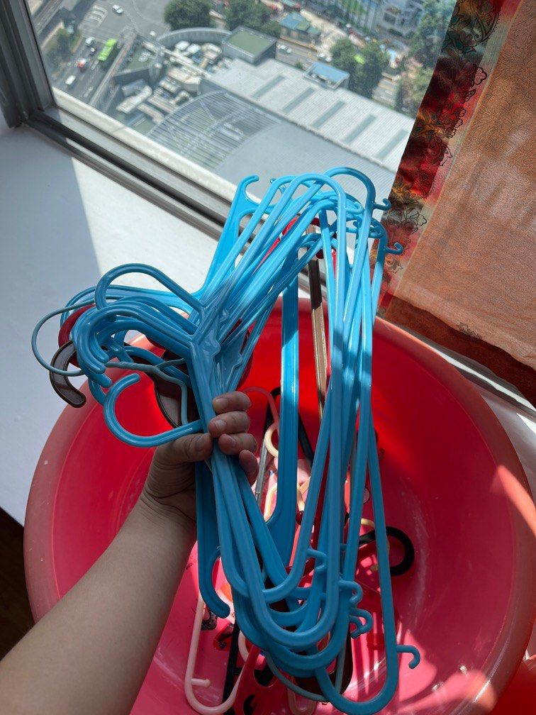 Pails and clothes hanger, Furniture & Home Living, Home Improvement ...