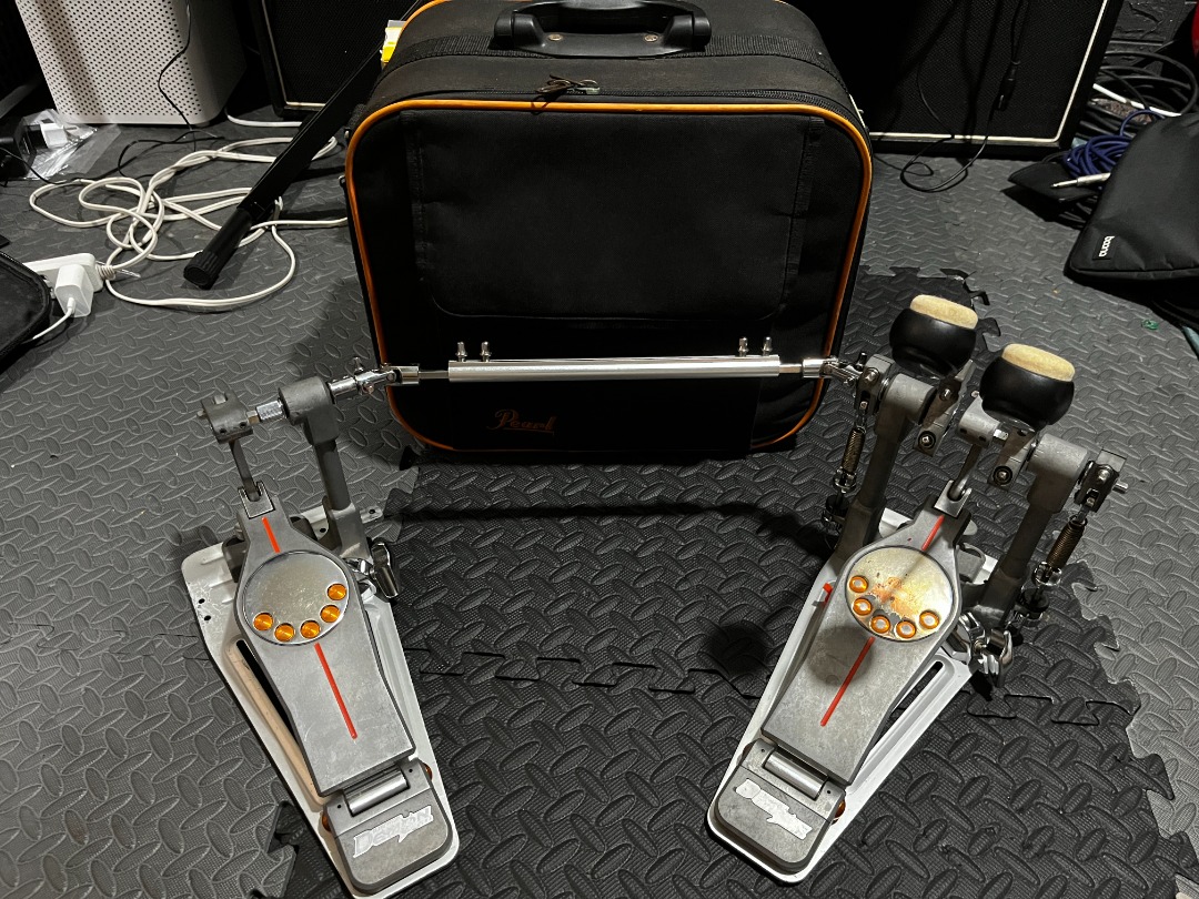 Pearl Demon Drive Eliminator Double Pedal / Drum Pedal / Drumset ...