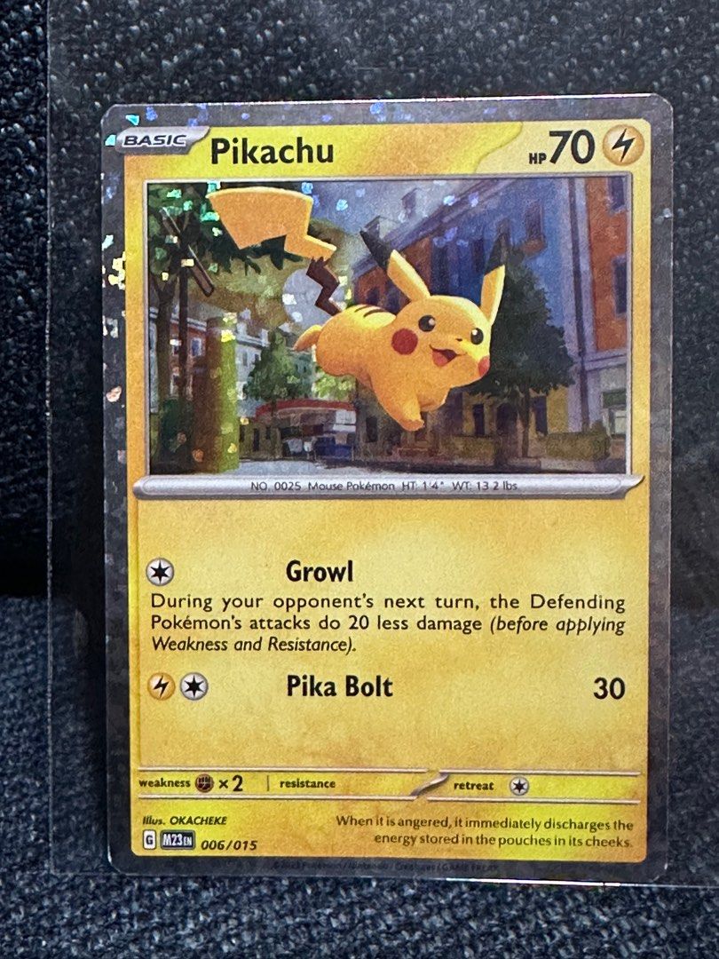 Pokemon card Pikachu holo, Hobbies & Toys, Memorabilia & Collectibles ...