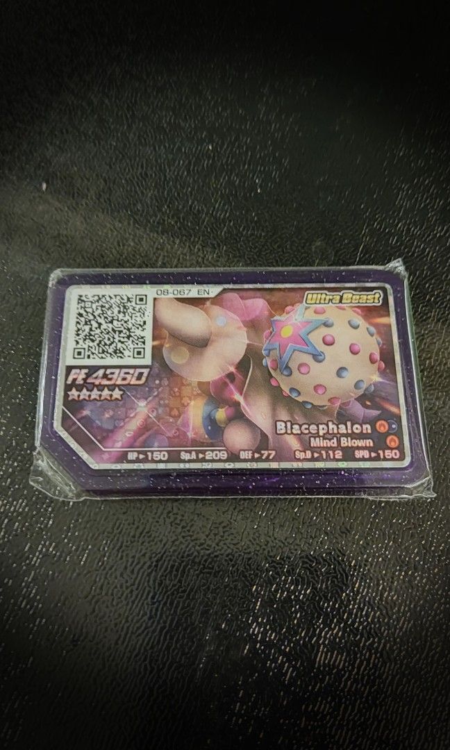 Pokemon Ga-ole Gaole legend 4 Blacephalon, Hobbies & Toys, Toys & Games ...