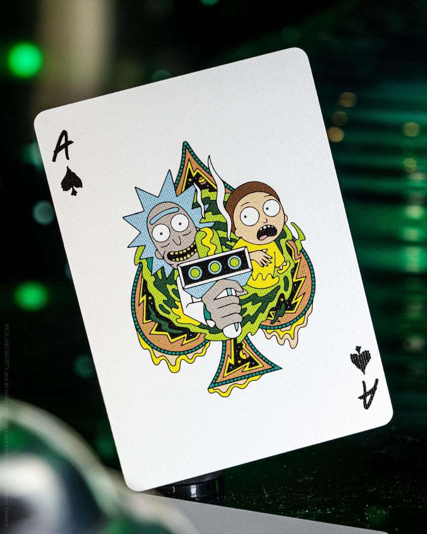 Poker Cards - Rick & Morty Playing Cards, by Theory11, T11, USPCC 2023 ...