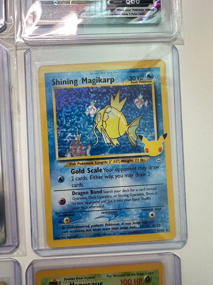 Pokémon cards 151, celebrations Charizard poppy magikarp giratina ...