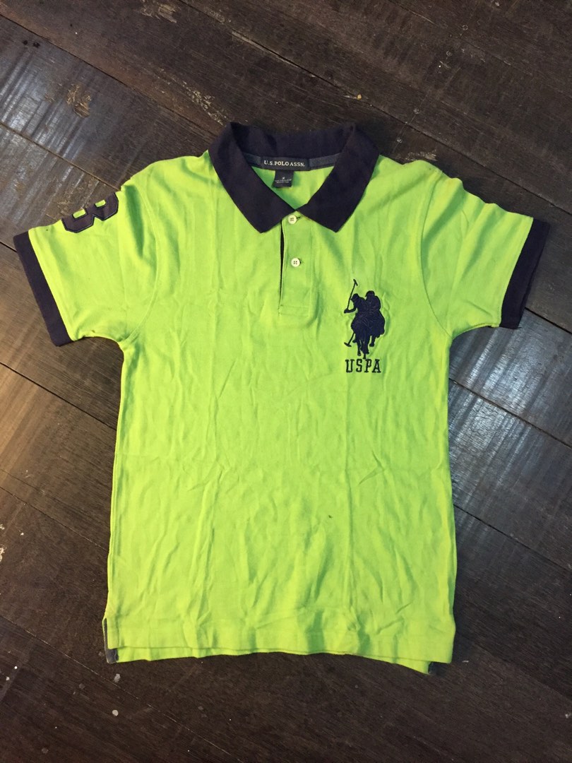 Polo Big Logo by Uspa, Fesyen Pria, Pakaian , Atasan di Carousell