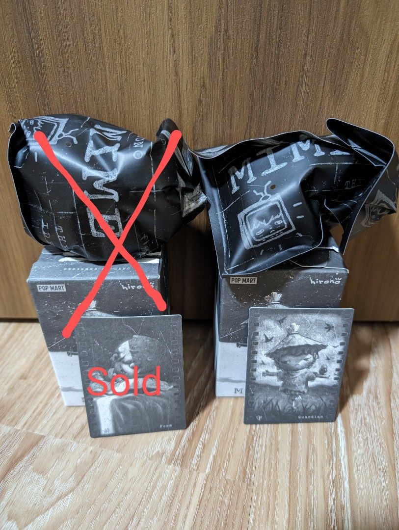 POP MART hirono mime (Poem & Guardian), Hobbies & Toys, Toys & Games on ...