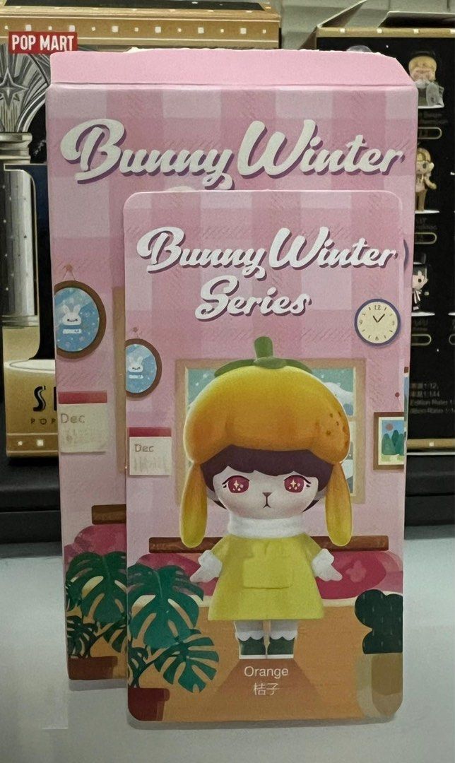 Popmart - bunny Winter series (orange), Hobbies & Toys, Toys & Games on ...