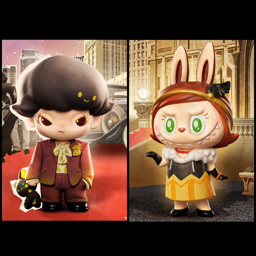 Popmart - spotlight 13th anniversary (Dimoo & Labubu), Hobbies & Toys ...